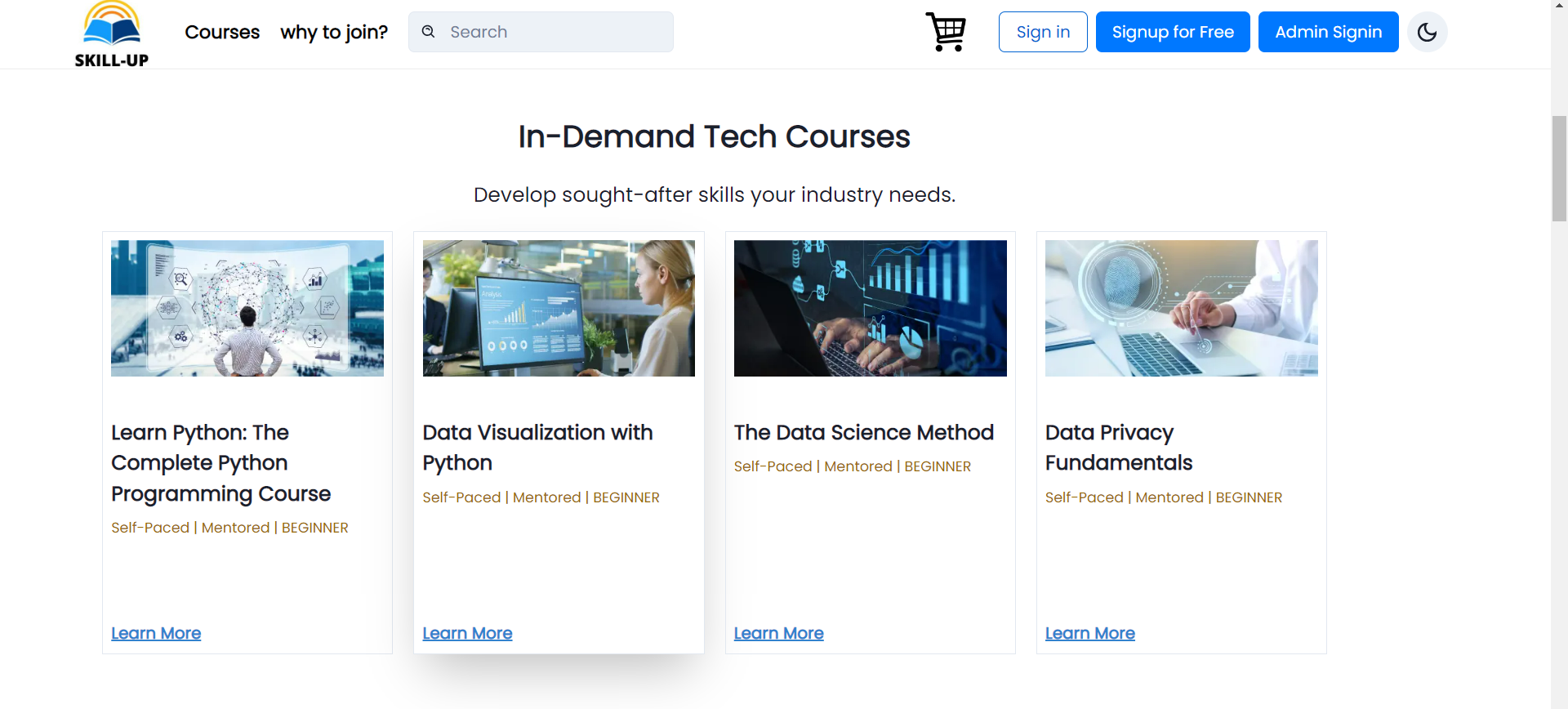GitHub - gucci1909/Skill-Up-Learning-Website: Skill-Up is a global destination for teaching and ...