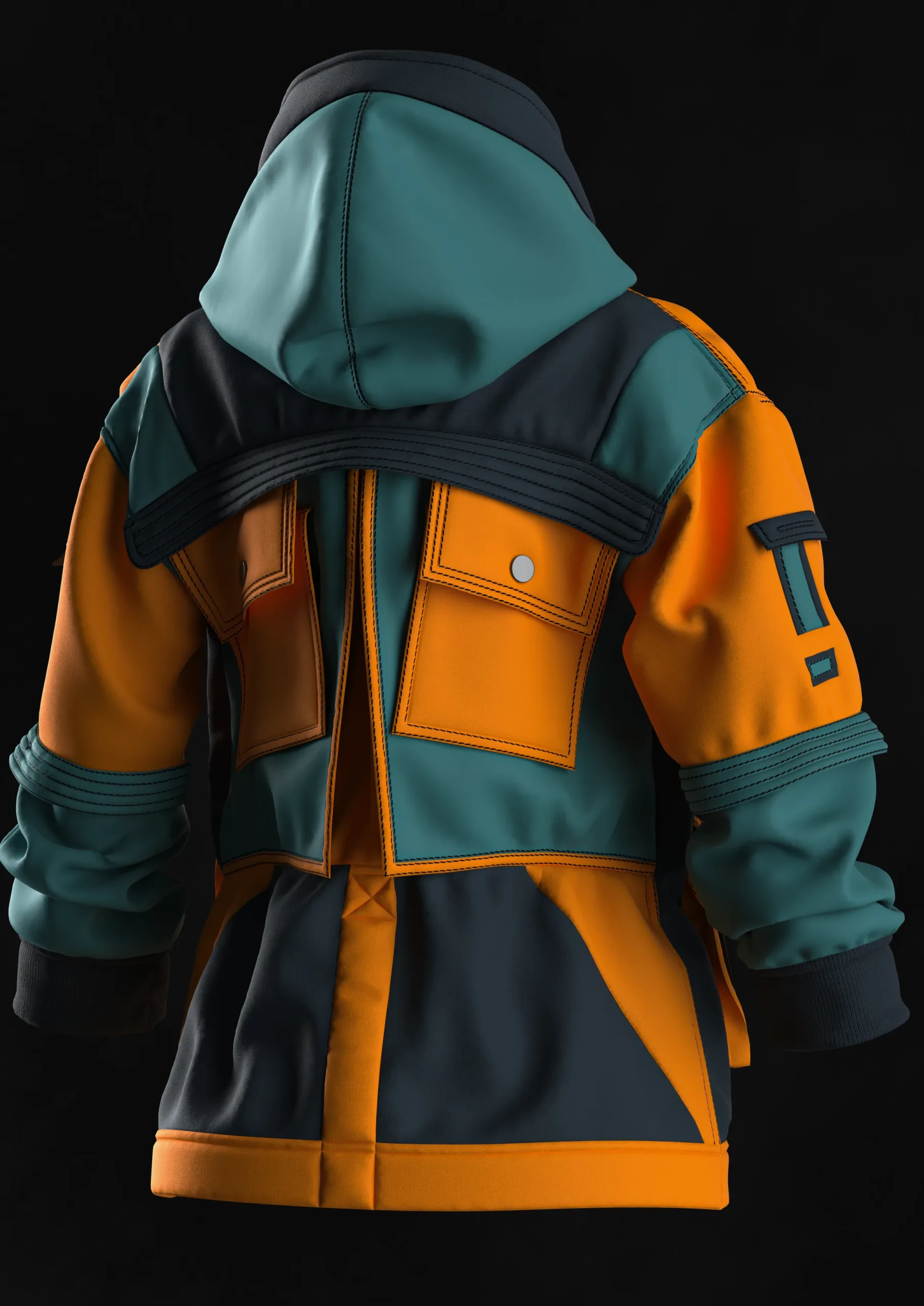 Tutorial Md Clo D Jacket Flippednormals