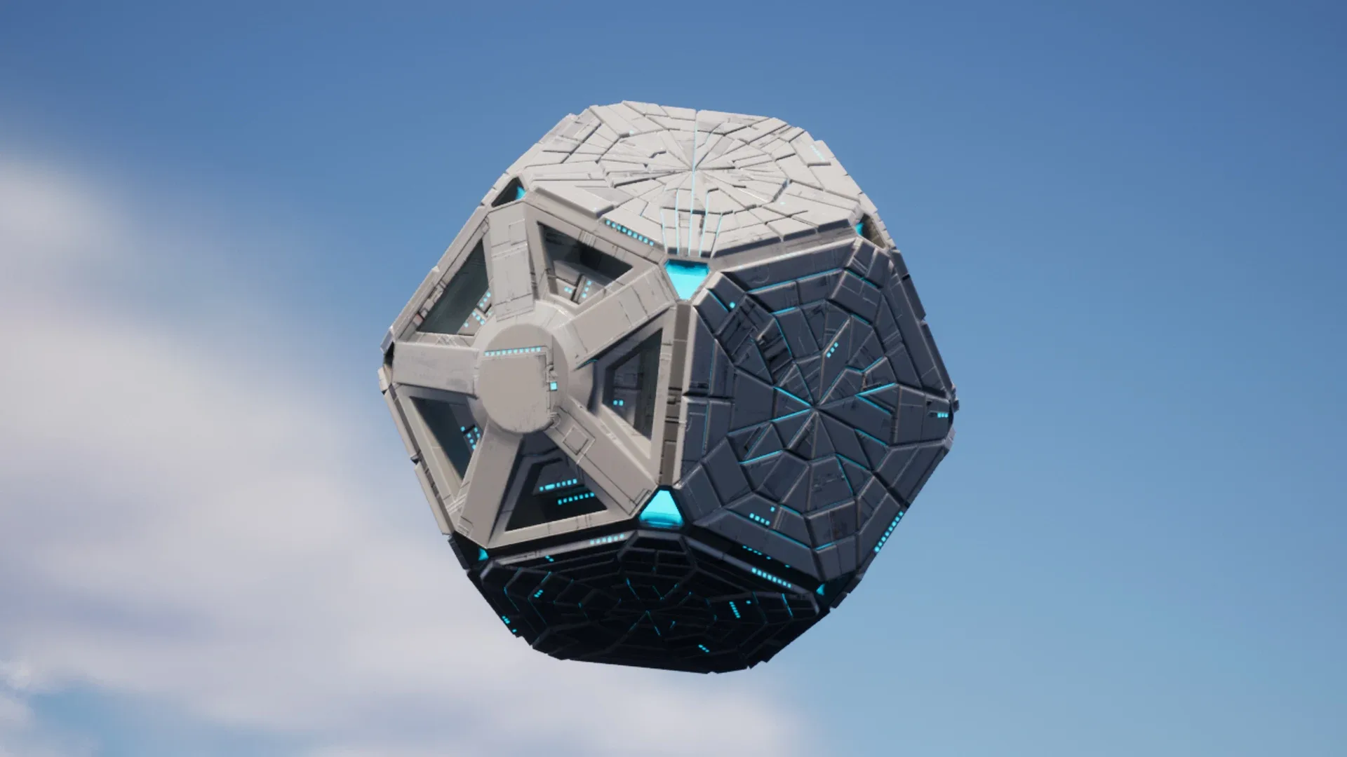 Spaceship Pack For Unreal Engine FlippedNormals