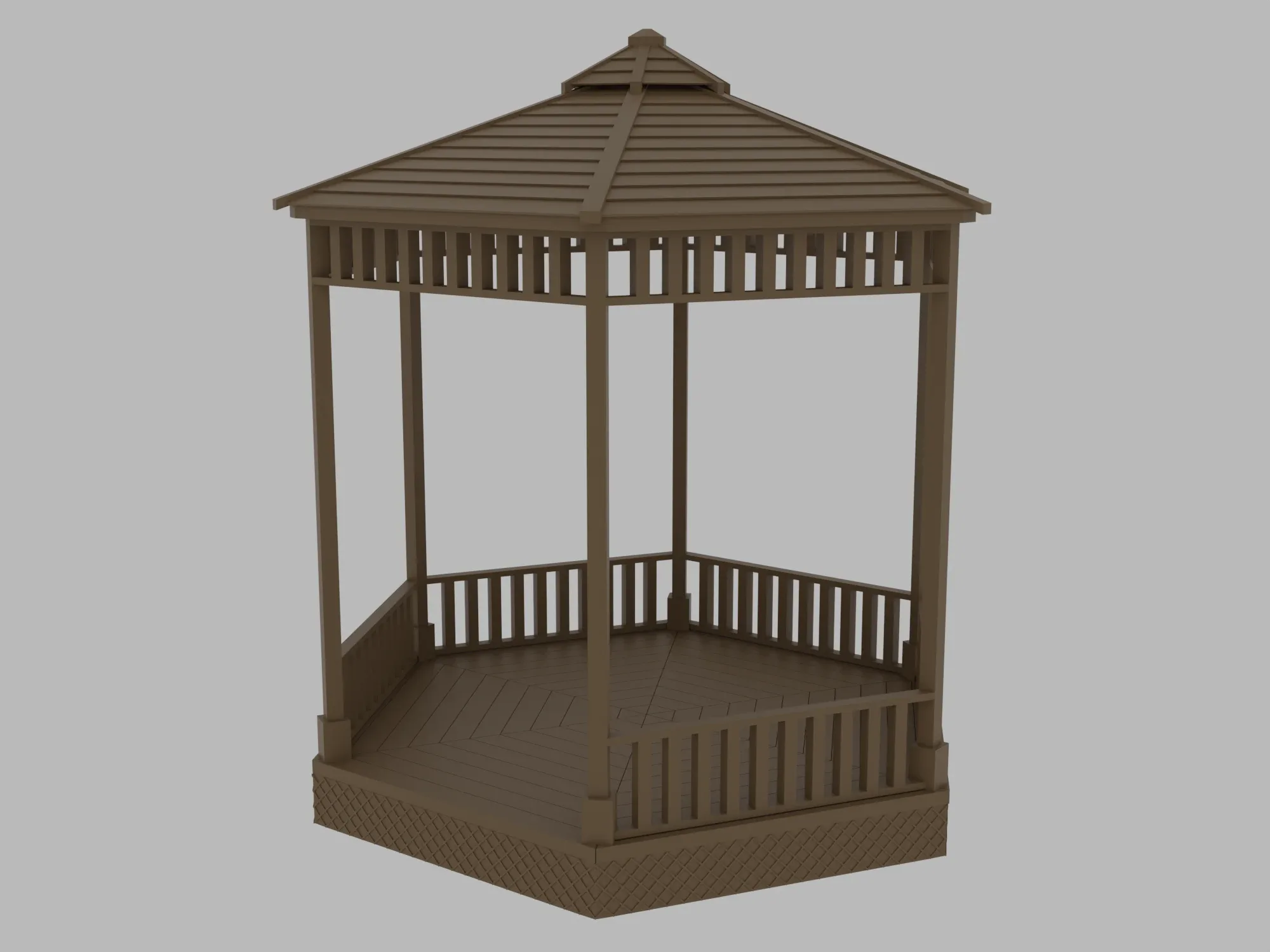 Gazebo FlippedNormals