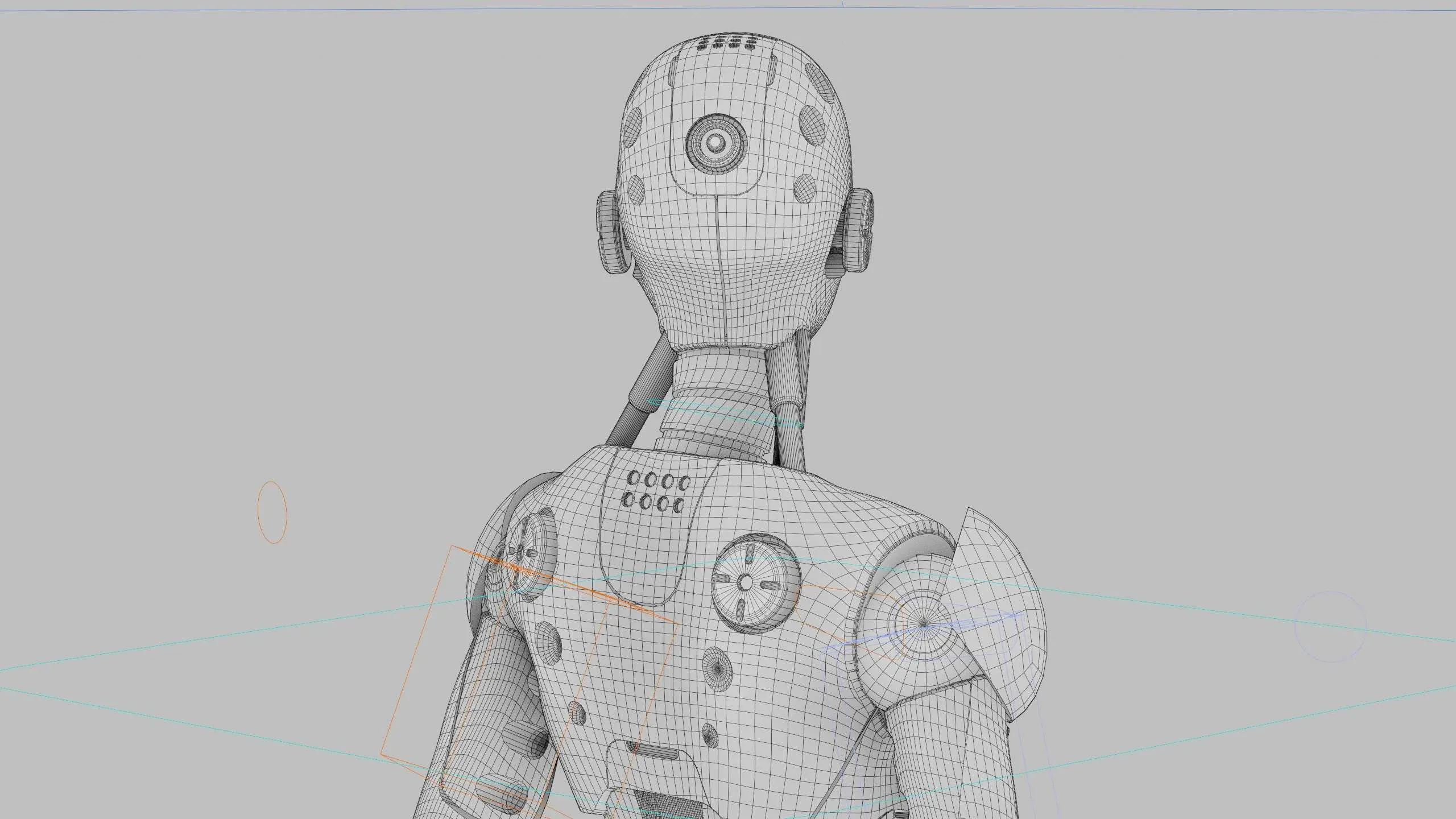 Humanoid M 3200 Auto Rig Pro Rigged FlippedNormals