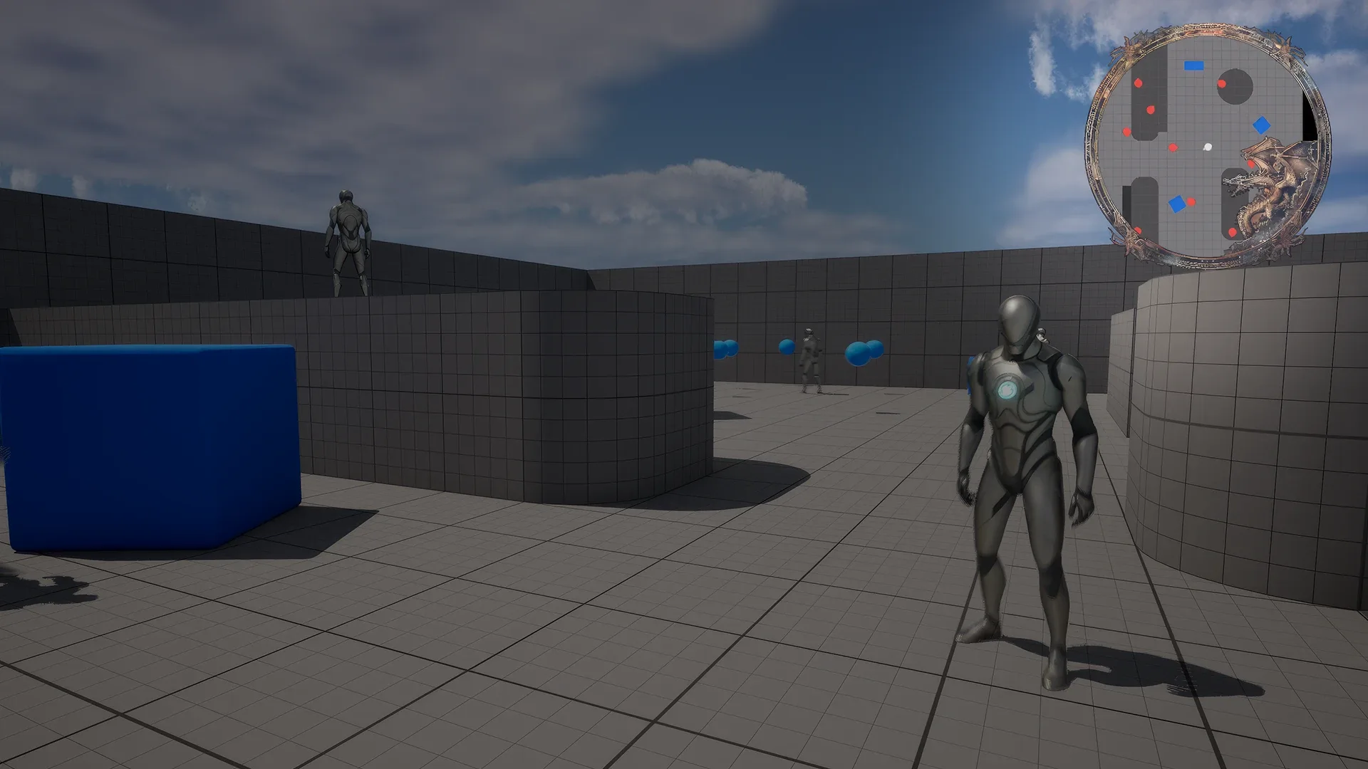 Unreal Engine 5 Minimap Blueprint FlippedNormals