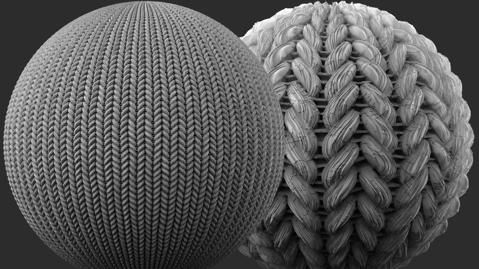 Procedural Wool Shader For Blender FlippedNormals