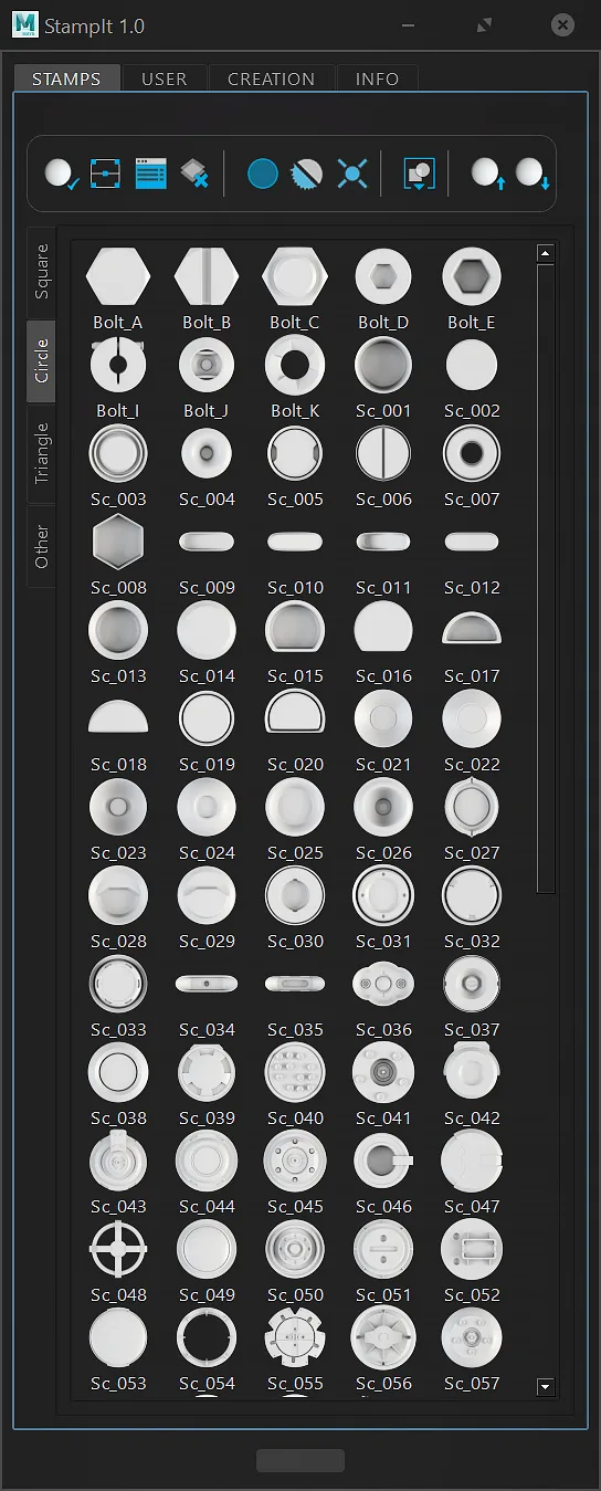 Script StampIt For Maya FlippedNormals