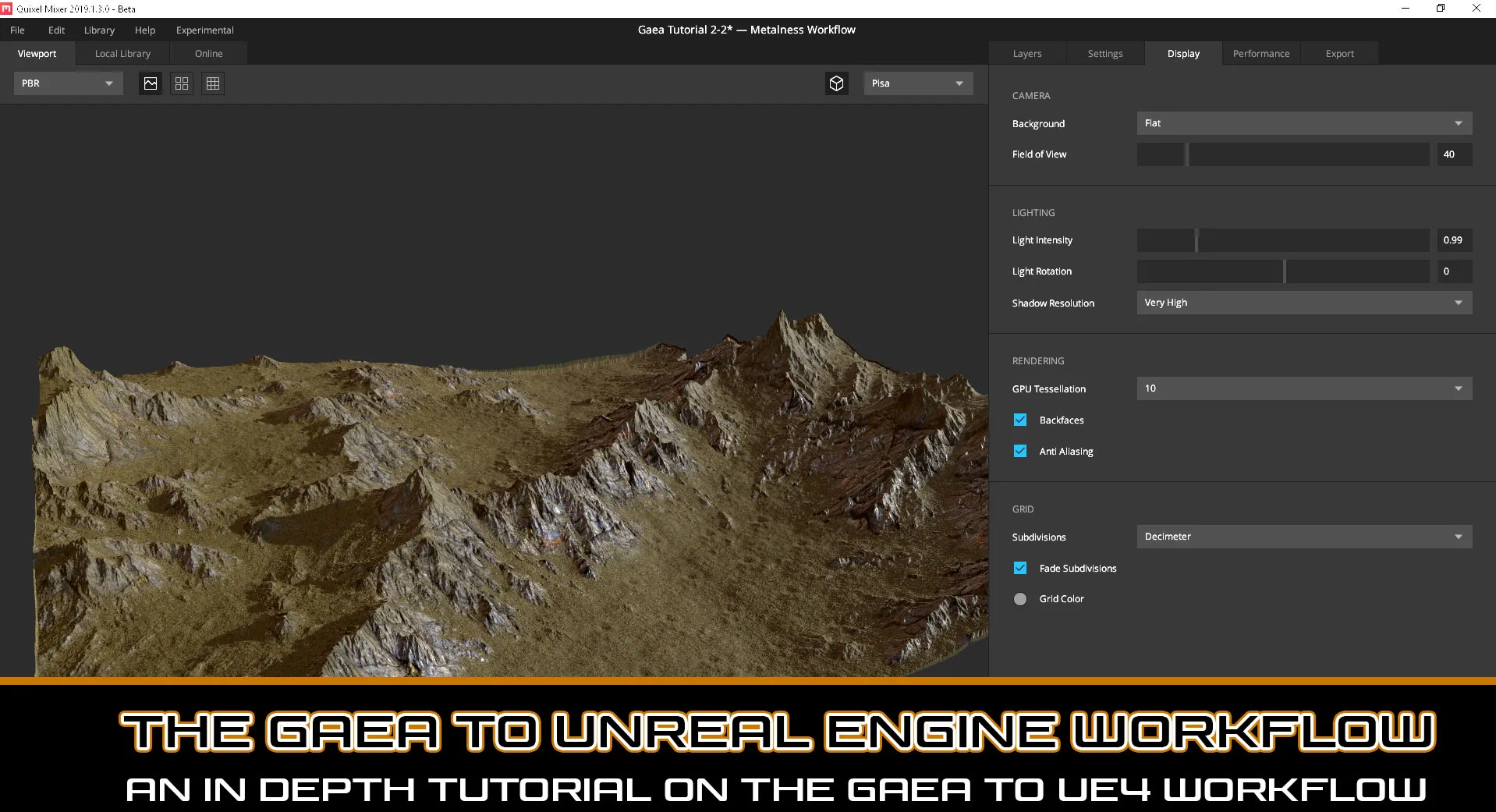 The Gaea To Unreal Engine Workflow FlippedNormals