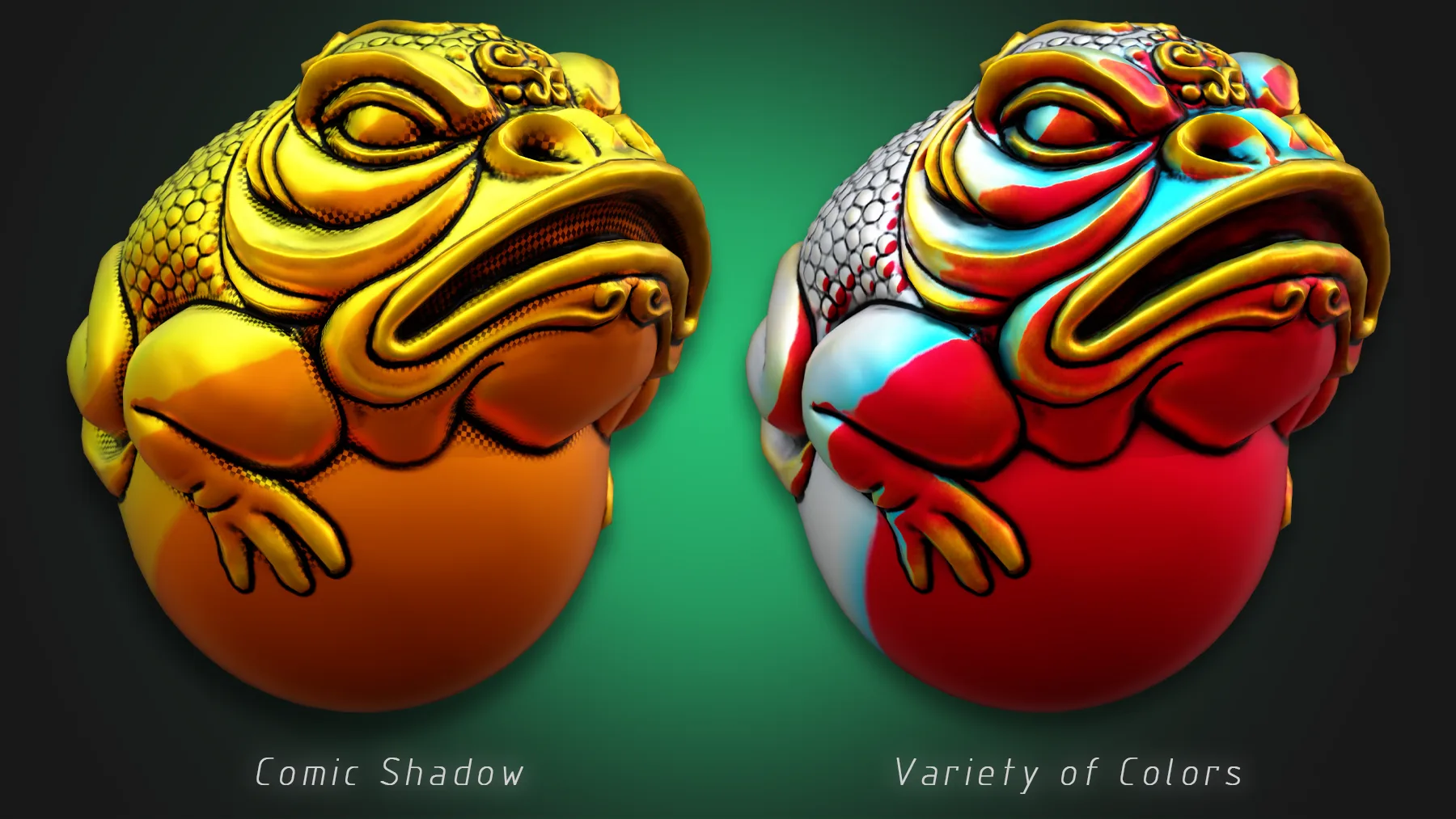 Dynamic Toon Shader Material For FlippedNormals