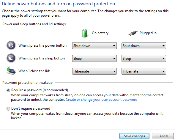 How To Set / Enable Require Password On WIN 7 Wake Up | Thekonsulthub.com How To Set / Enable Require Password On WIN 7 Wake Up | Thekonsulthub.com