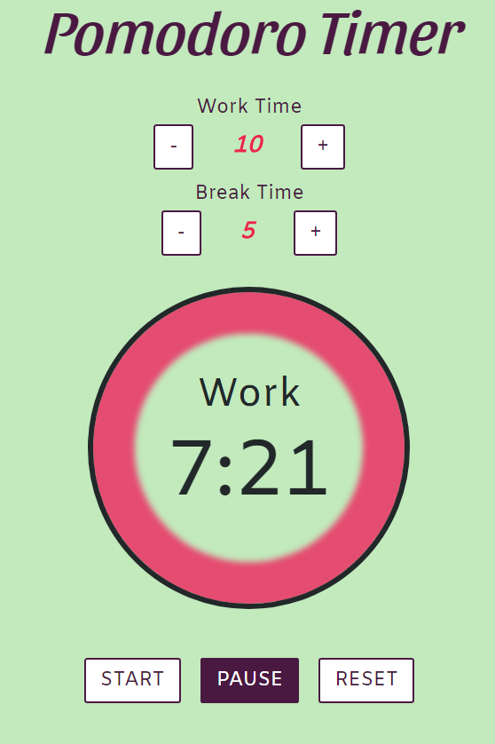 GitHub - d33con/react-pomodoro-timer: A Pomodoro timer written in React GitHub - d33con/react-pomodoro-timer: A Pomodoro timer written in React