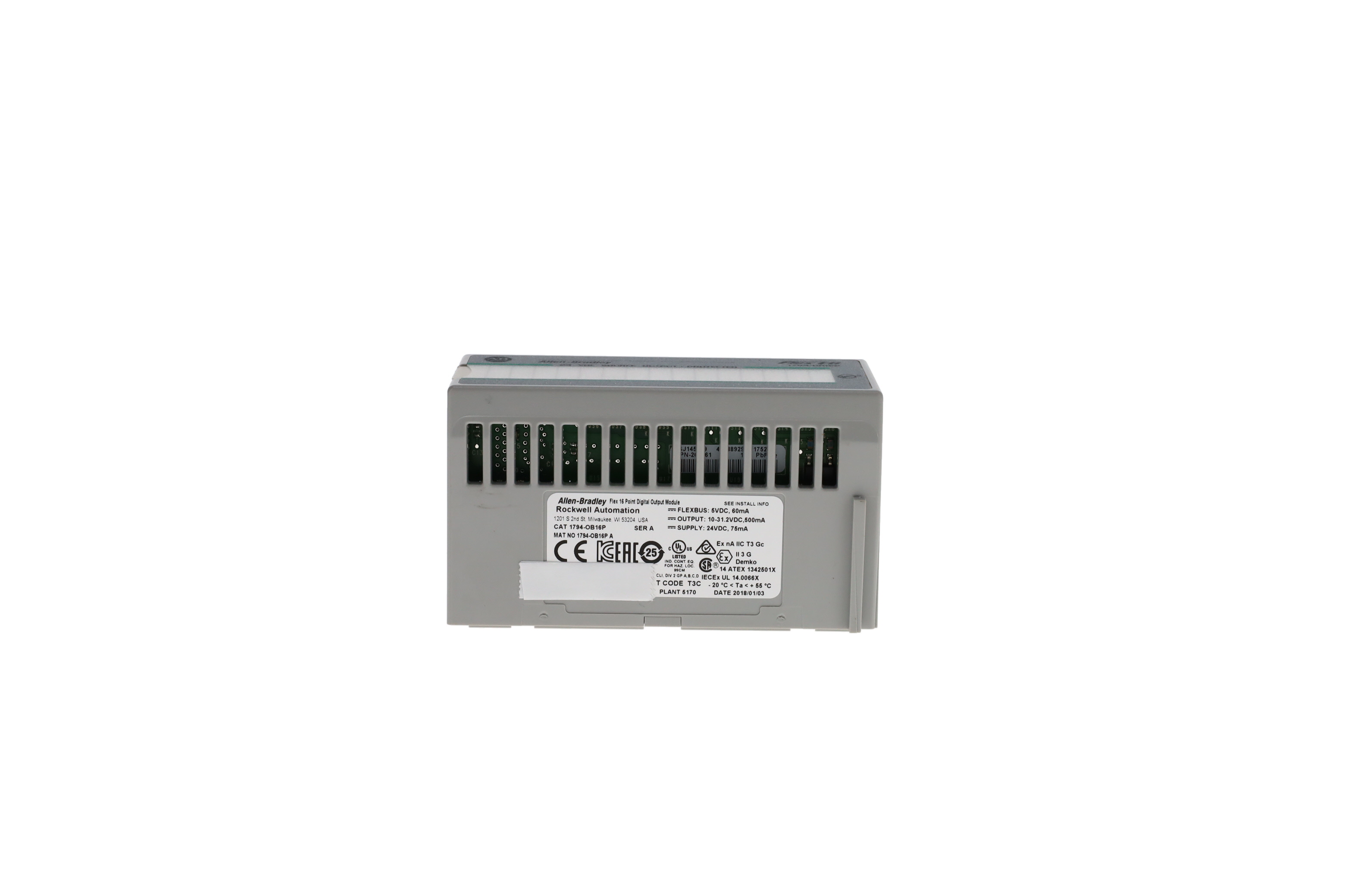 1794-OB16P PLC Module/Rack by ALLEN BRADLEY