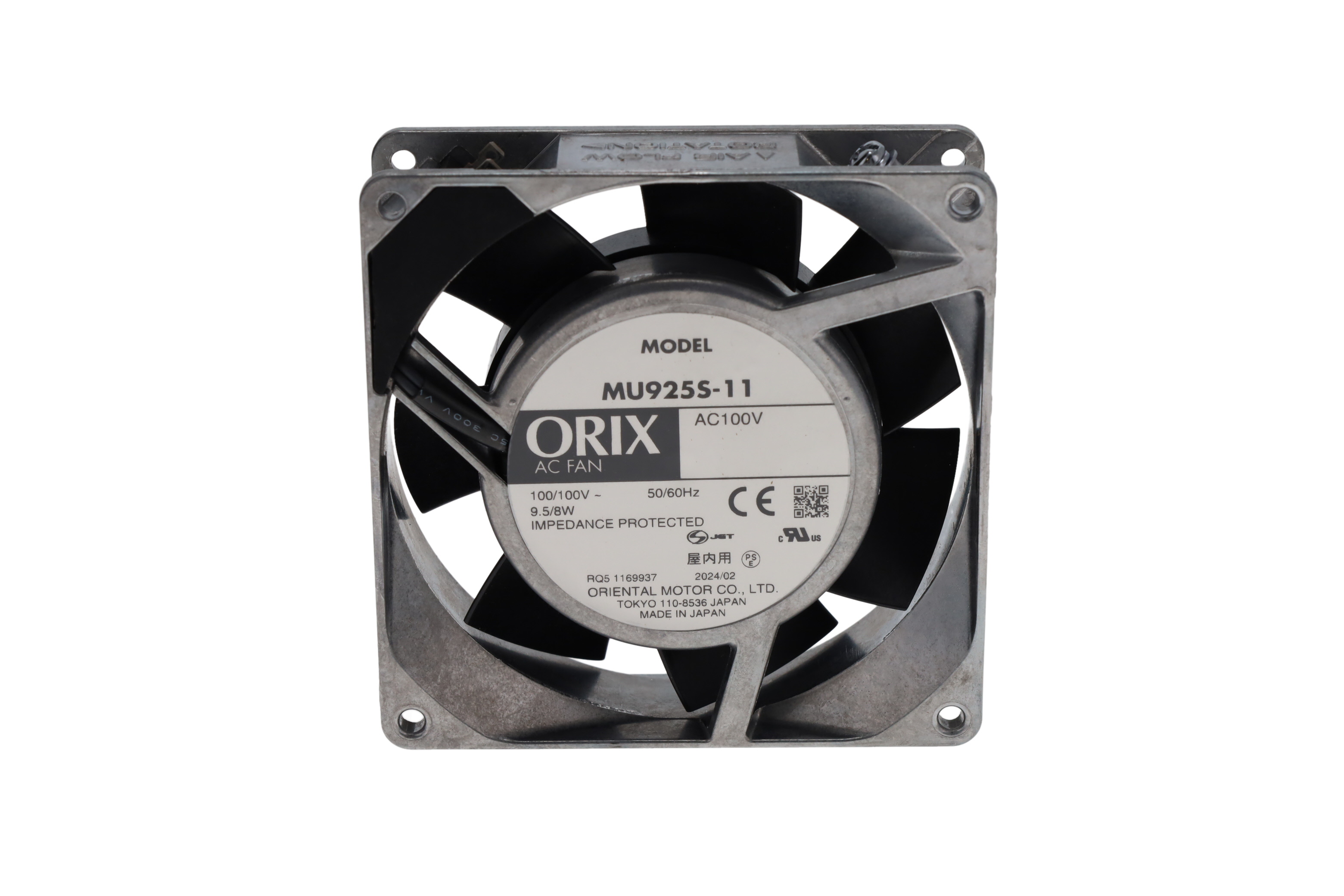 MU925S-11 Fan/Ventilation by ORIENTAL MOTOR