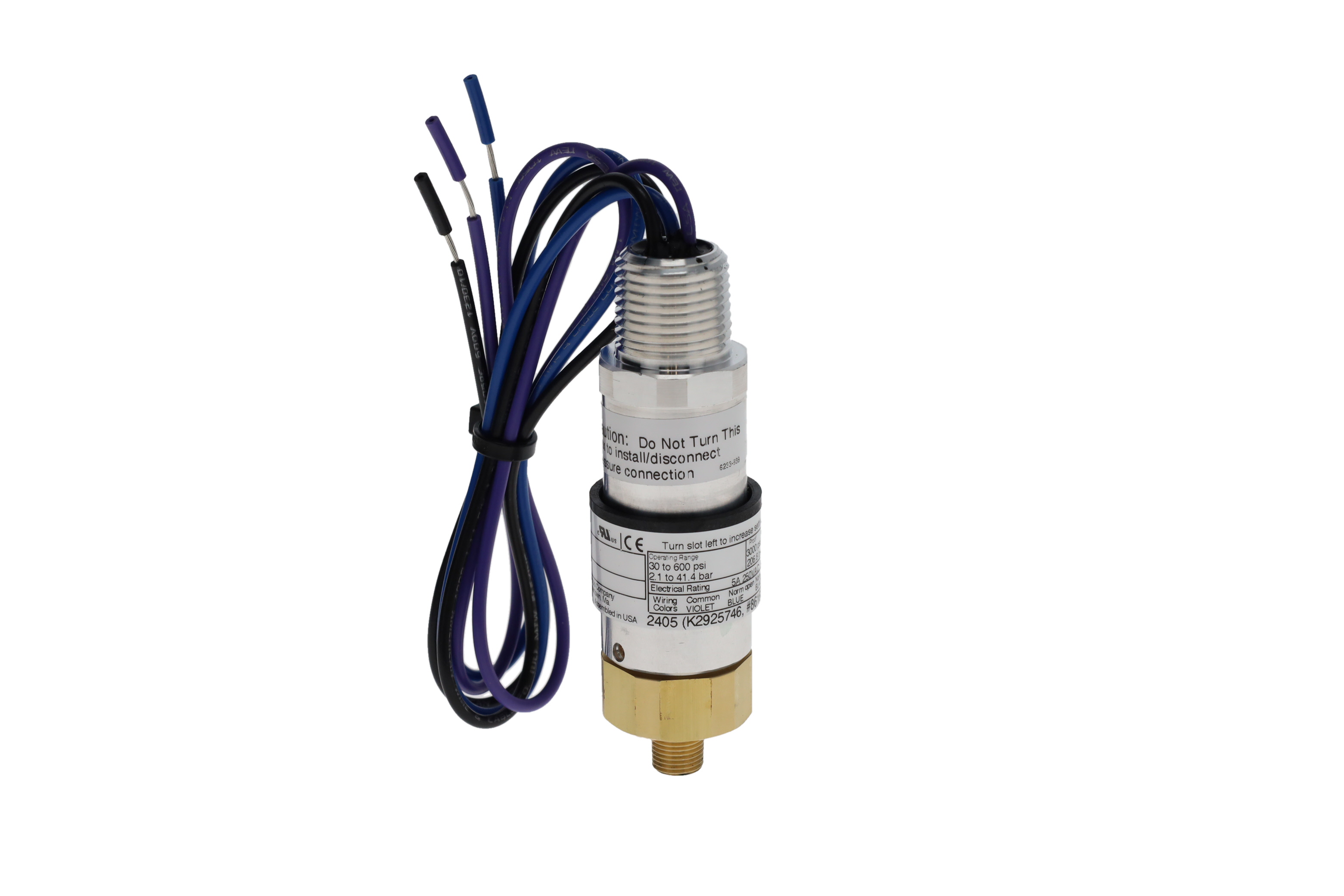 10-C12 Pressure Switch by UNITED ELECTRIC