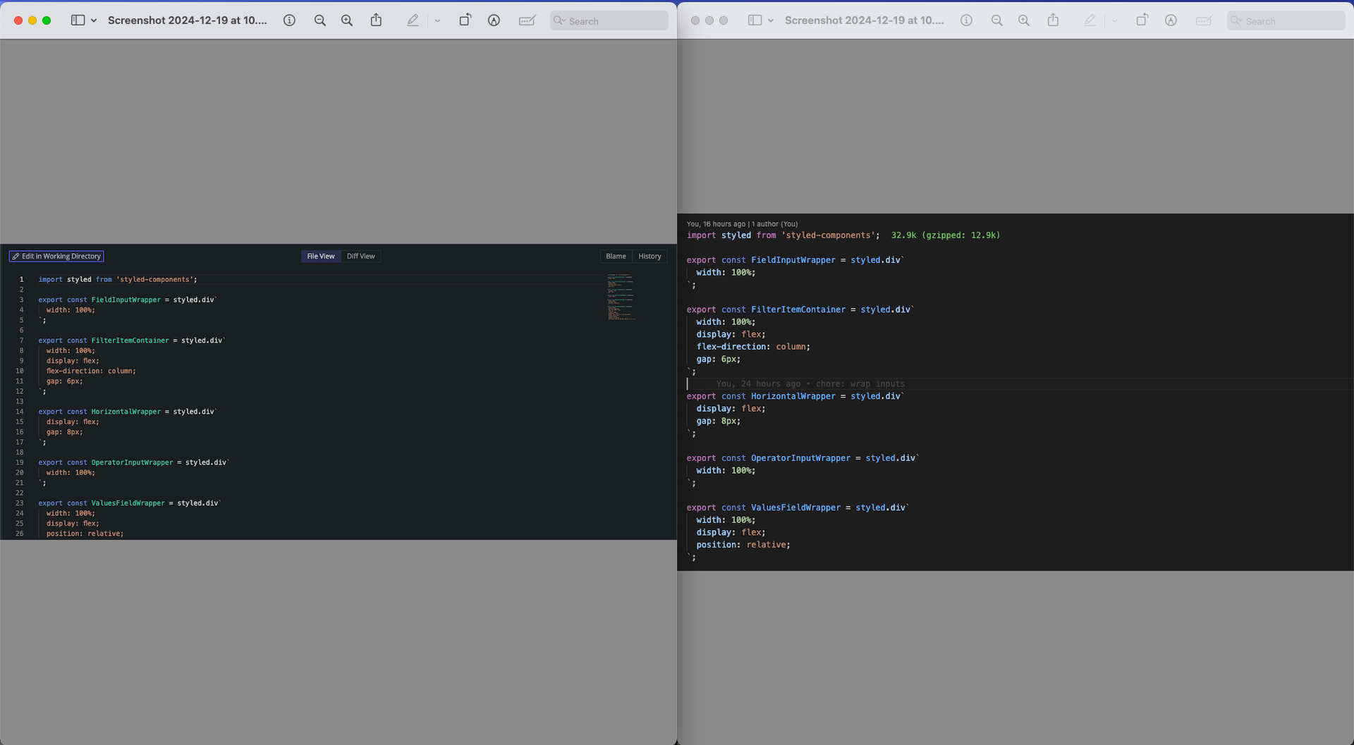 Support Customizable Syntax Highlighting For Editor In Gitkraken 4804