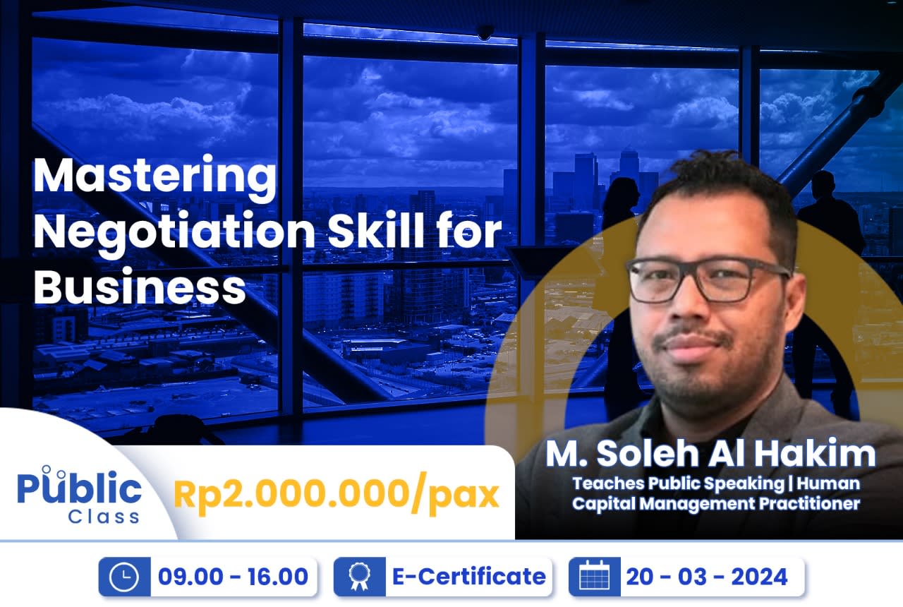 Mastering Negotiation Skill for Business | PasarTrainer