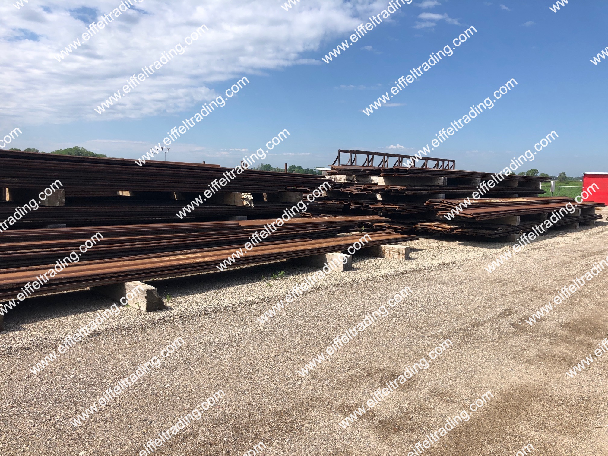 60 Pairs PS27.5 Sheet Pile at 34' to 40' Lengths | Eiffel Trading