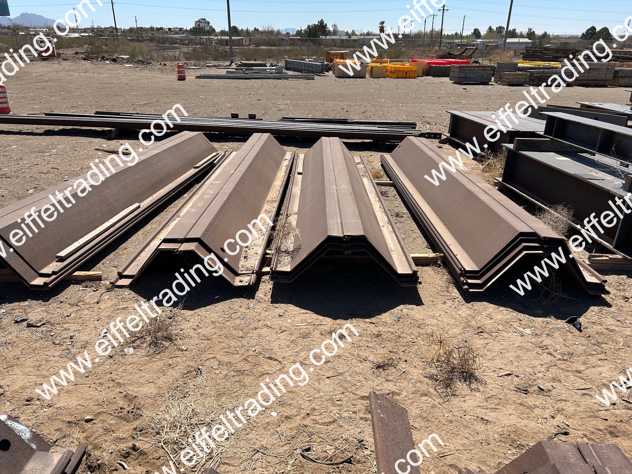 25.5 Pair of ESZ19-700 Sheet Pile at 14' to 35' | Eiffel Trading