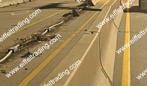 20,000LF of F-Shape Ty. 2 Barrier Wall | Eiffel Trading