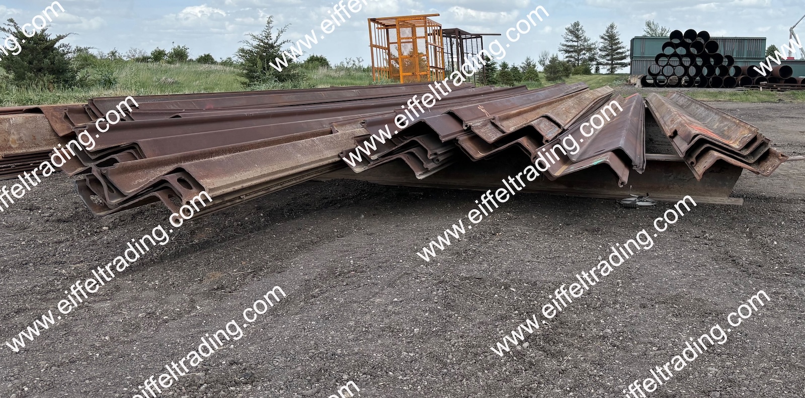 26 Pair & 72 Singles of PZ-27 Sheet Pile | Eiffel Trading
