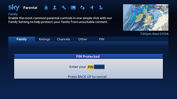 Sky Help: Set up parental controls on your TV Sky Help: Set up parental controls on your TV