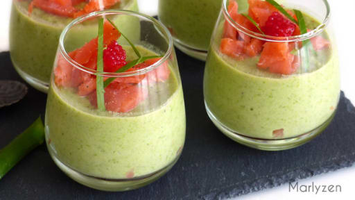 Mousse Dasperges Au Saumon Fumé Recette Par Marlyzen