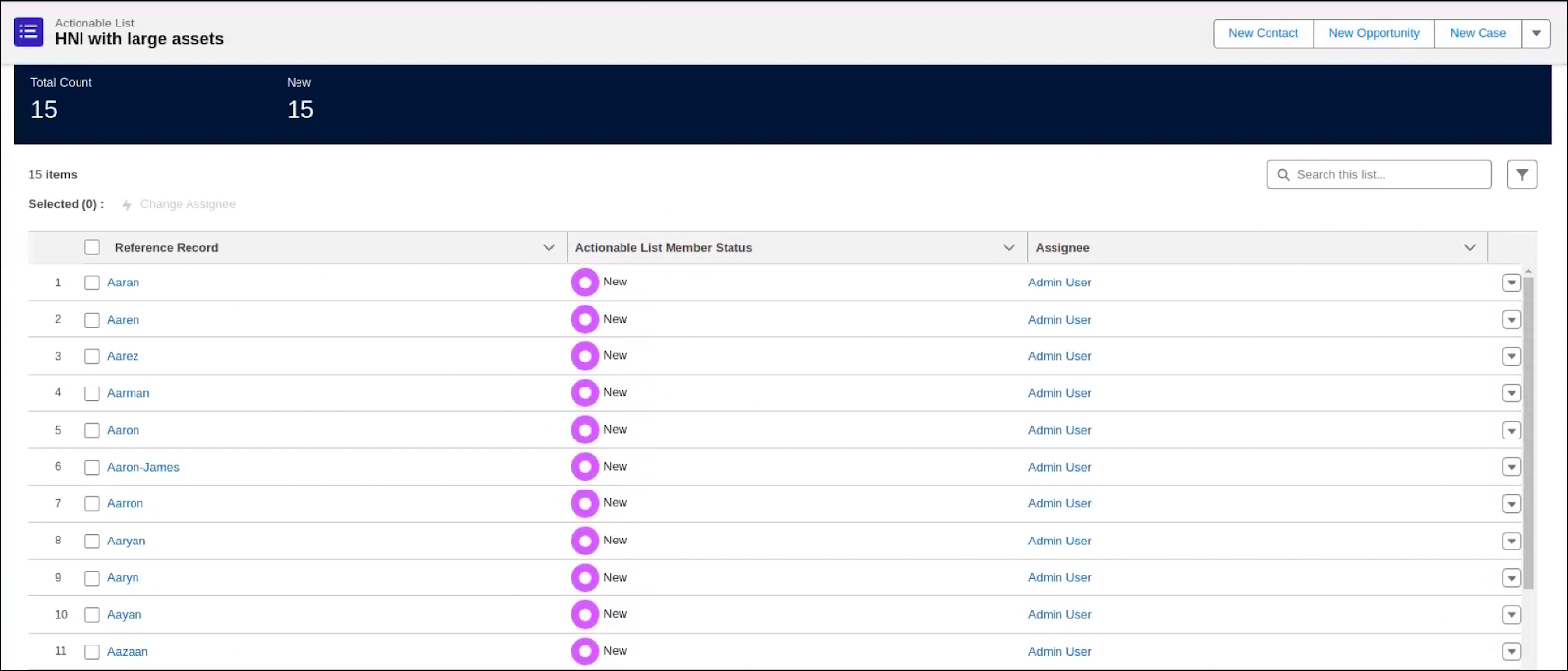 Work With Actionable Lists Salesforce Trailhead