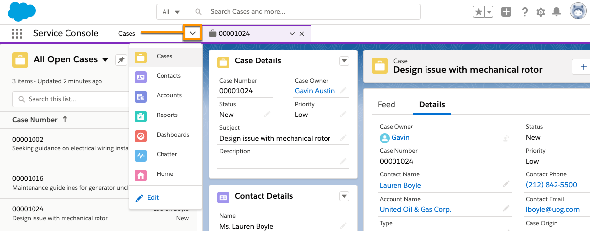 Manage Customer Cases Efficiently Salesforce Trailhead