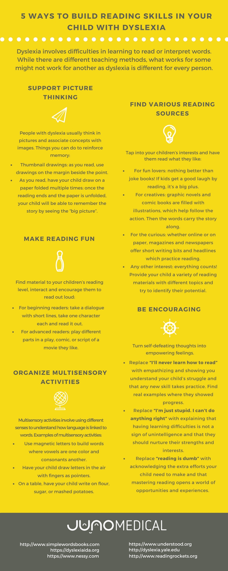 Infographic: 5 Ways to Build Reading Skills in Your Child with Dyslexia ...