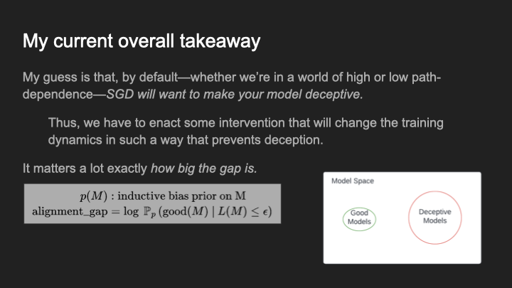 How likely is deceptive alignment? - LessWrong