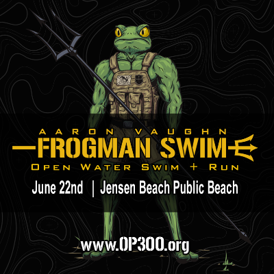 13th Annual Aaron Vaughn Frogman Swim & Run - Running in Jensen Beach — Let’s Do This