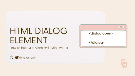 Exploring The Html Dialog Element