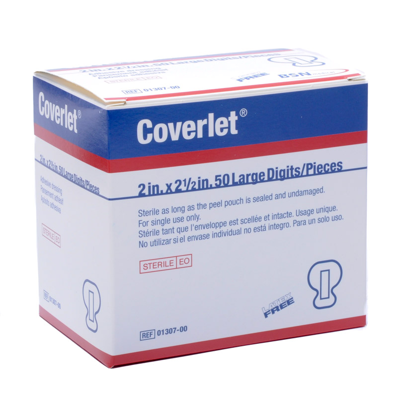 Coverlet Large Fingertip Bandage 50/box | MFASCO Health & Safety Coverlet Large Fingertip Bandage 50/box | MFASCO Health & Safety
