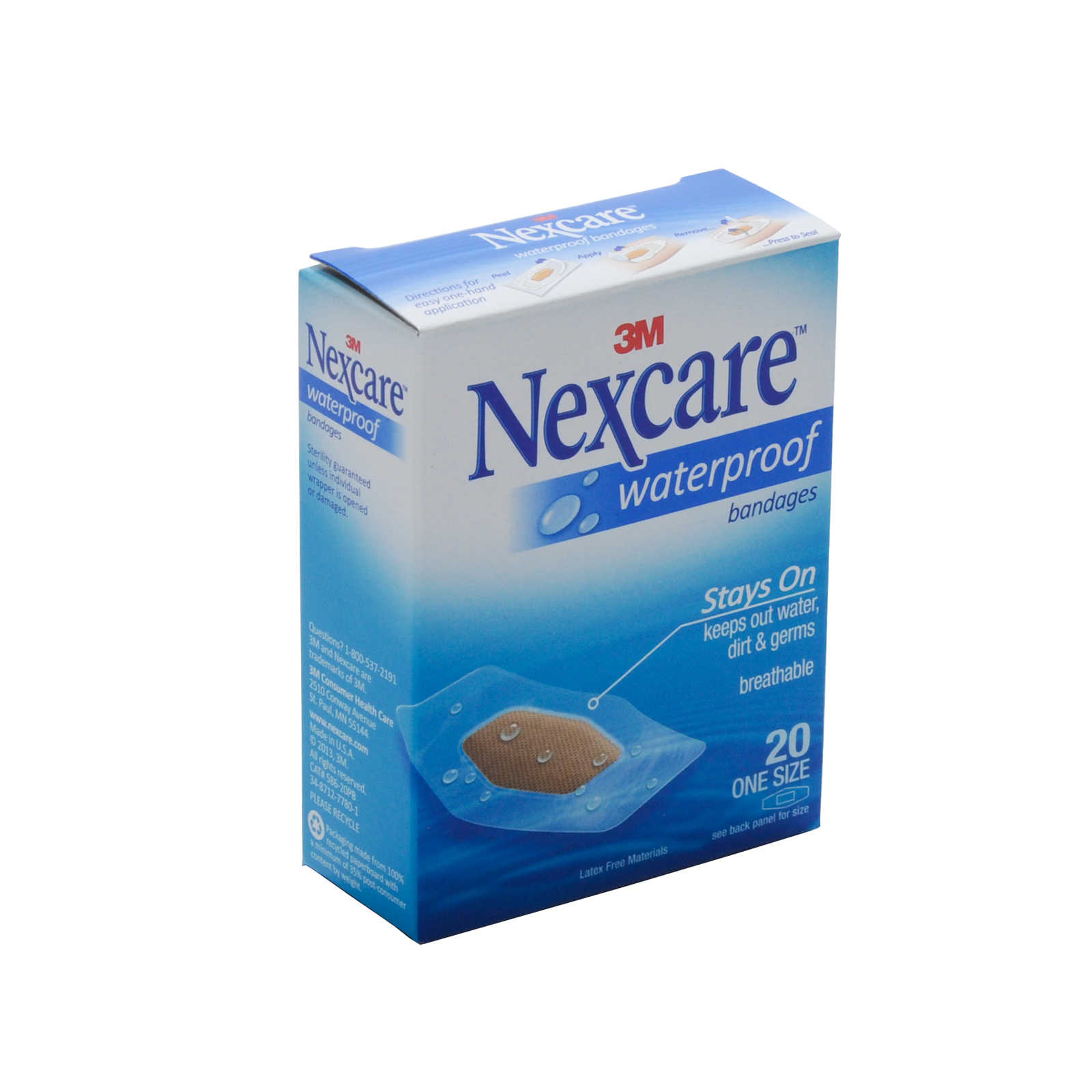 Nexcare Waterproof Bandage Clear Mfasco Health And Safety