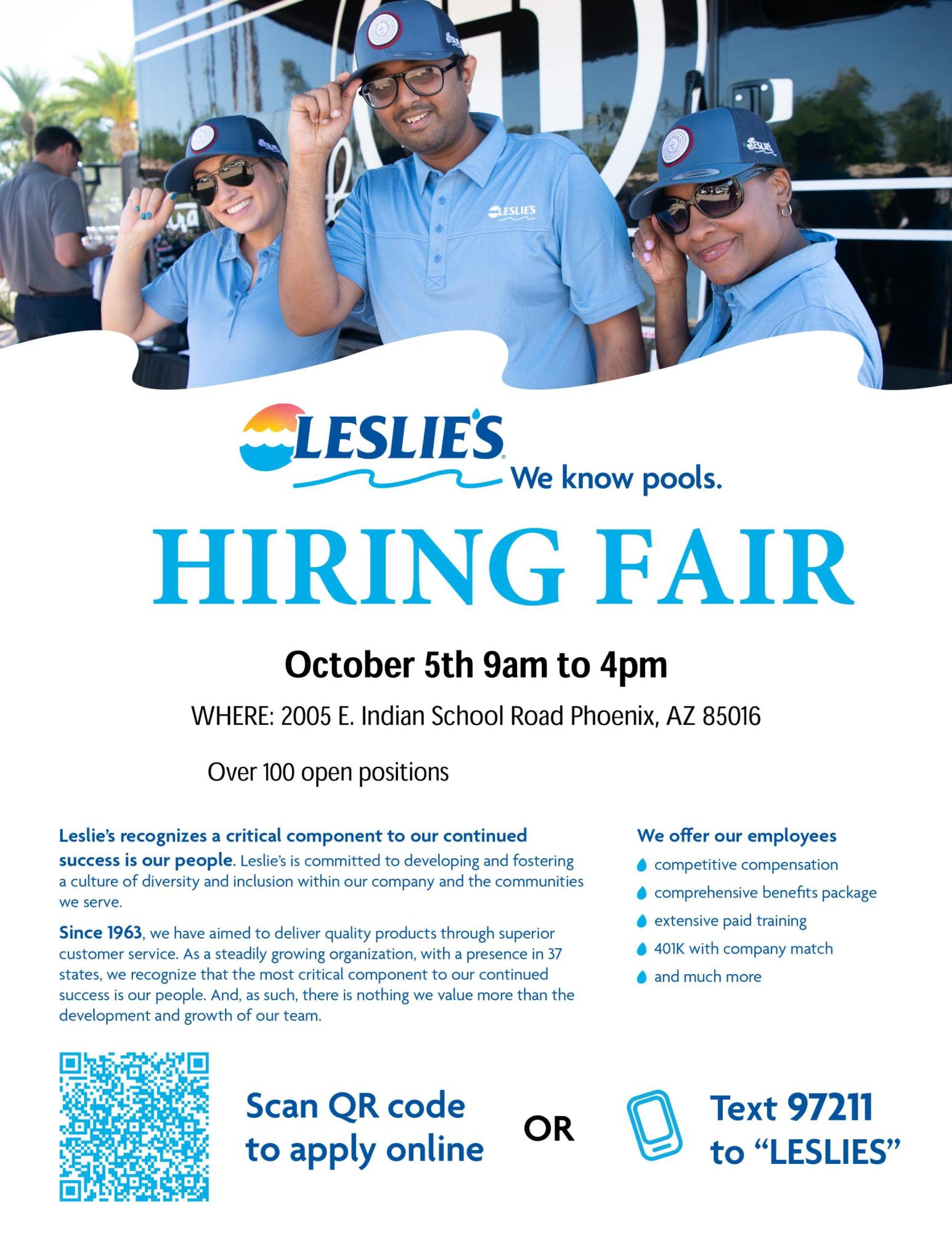 Leslie S Hiring Fair Event Registration