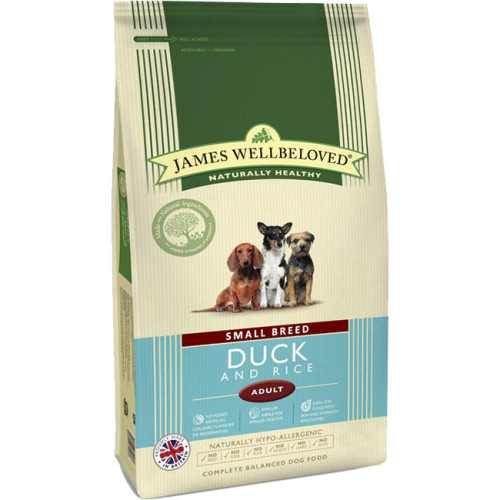 James Wellbeloved Duck & Rice Adult Small Breed Dog Food From £8.45 ... James Wellbeloved Duck & Rice Adult Small Breed Dog Food From £8.45 ...