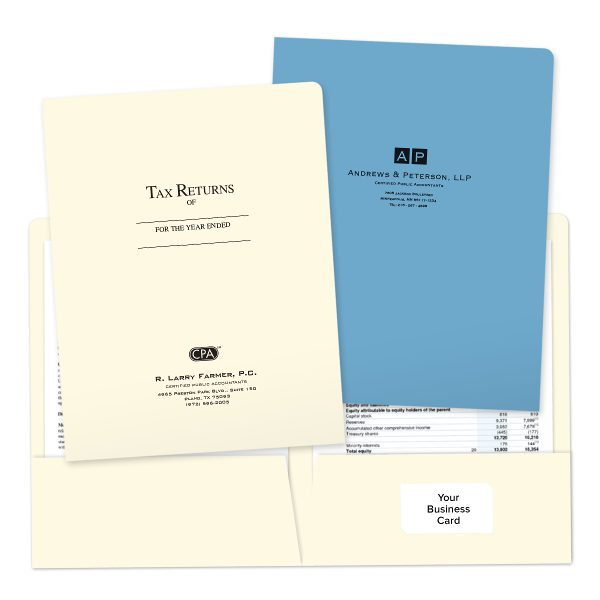 Economical Tax Return Tax Folders | Mines Press Economical Tax Return Tax Folders | Mines Press