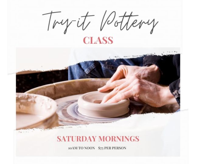 Try it Wheel-Throwing Workshop -Dec 9