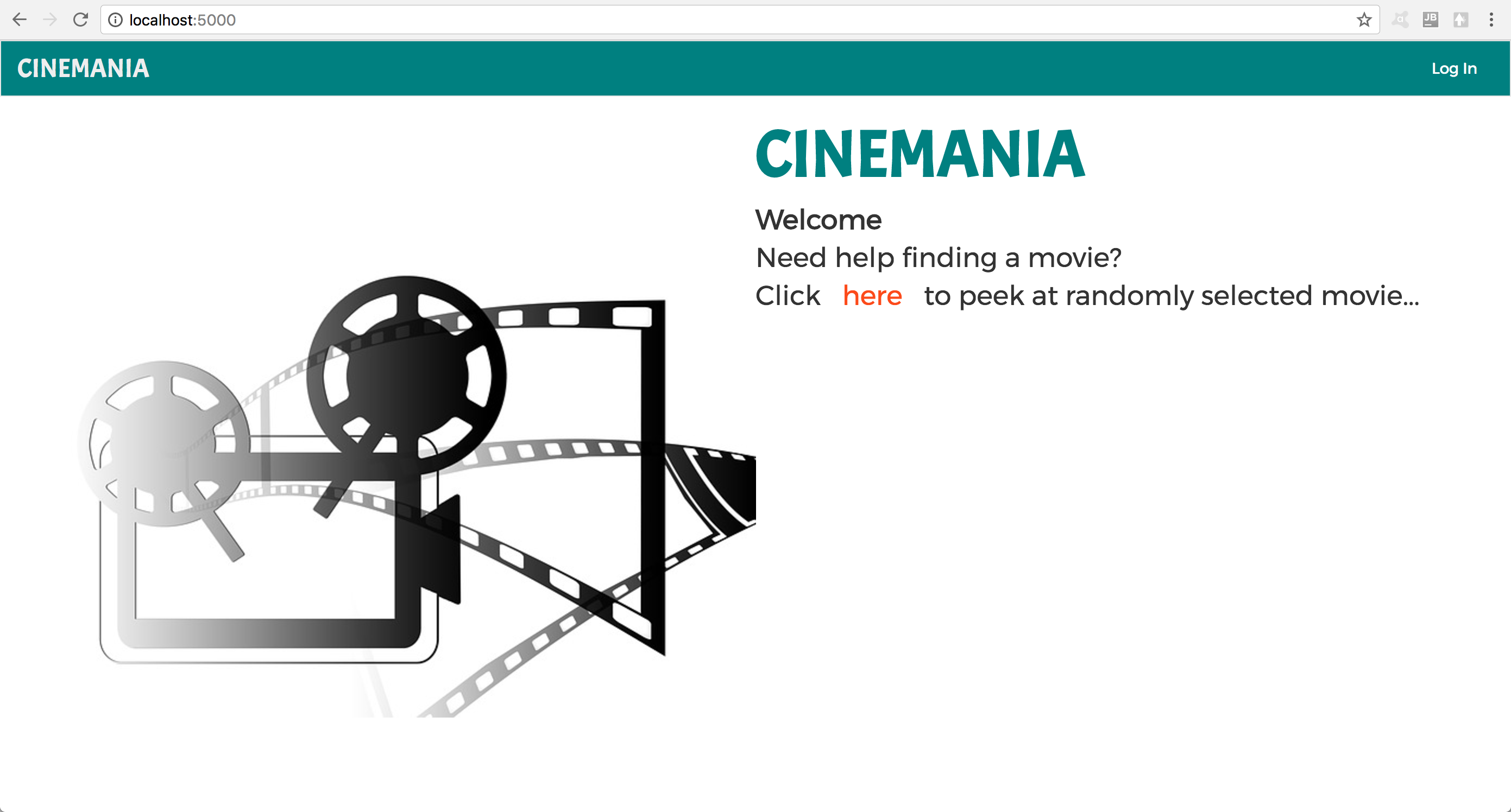 GitHub - omatveyuk/cinemania: hackbright project