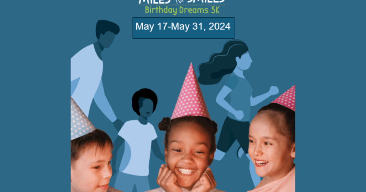 Support Miles for Smiles 5K 2024 | PledgeIt for Charities
