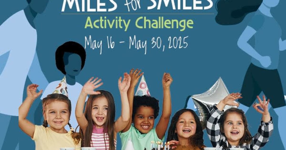 Support Miles for Smiles Activity Challenge 2025 | PledgeIt for Charities