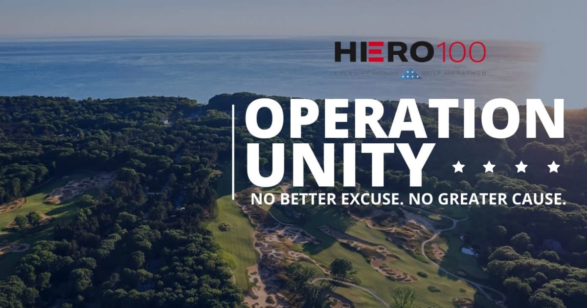 Support HERO100 Golf Marathon - Operation UNITY | PledgeIt for Charities