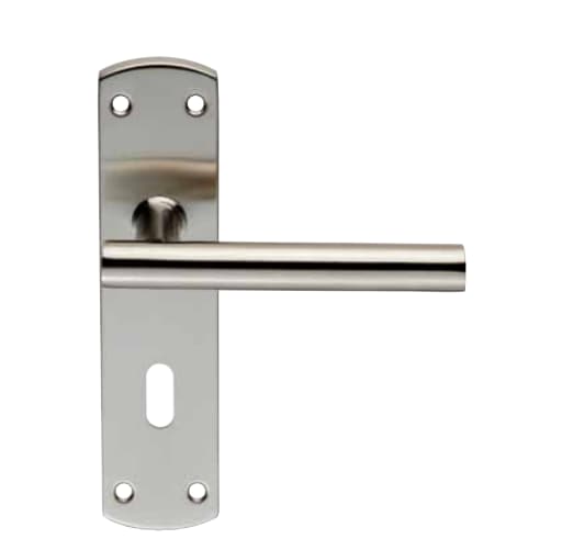 Eurospec T-bar Lever on Bathroom Backplate CSLP1164T | ProTenders Eurospec T-bar Lever on Bathroom Backplate CSLP1164T | ProTenders