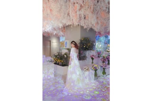 NAKED FLOWERS ロケーション デコルテフォトグラフィー 前撮りフォトウェディング