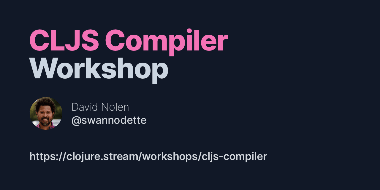 CLJS Compiler ClojureStream