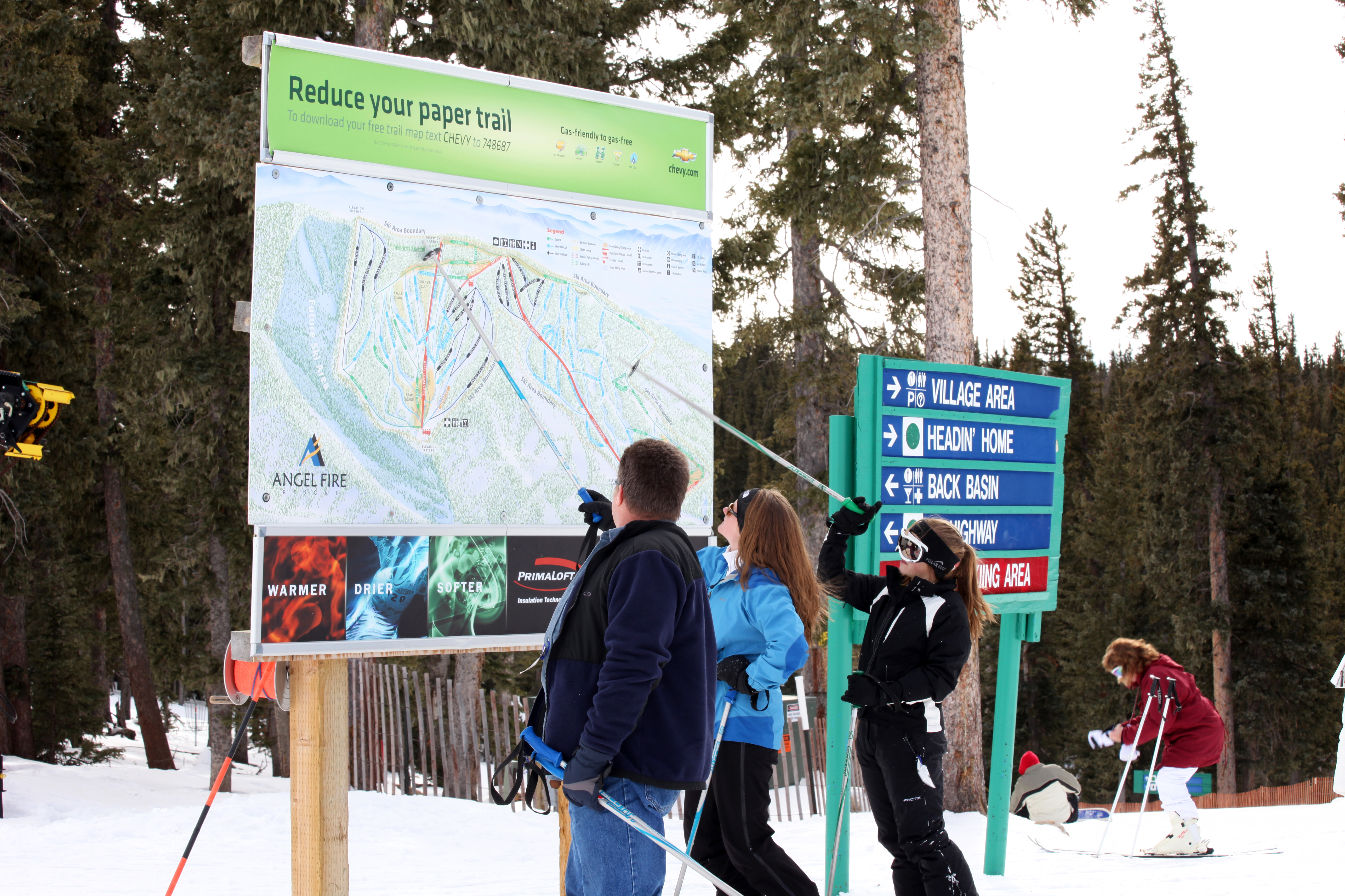 New Mexico Ski Resorts Map