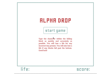 GitHub - sohbr/alphadrop