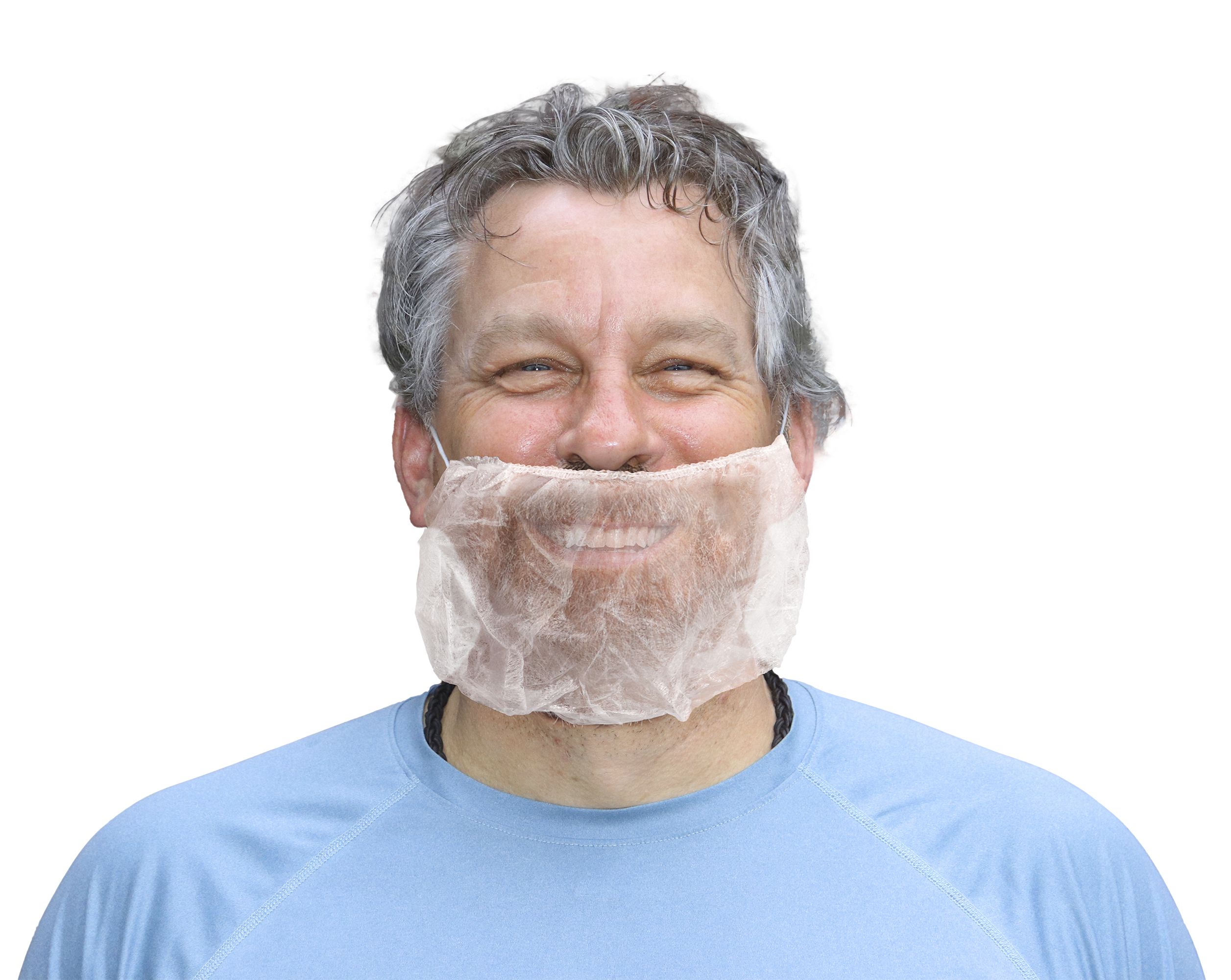 Stauffer Glove & Safety BCPPJ/WHT - STADIS Polypropylene Beard Covers - 18" (Bag of 100 ...