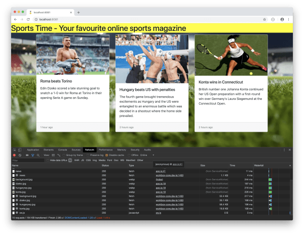 Adaptive Image Caching Based On Network Speed With Workbox Js By Tamas