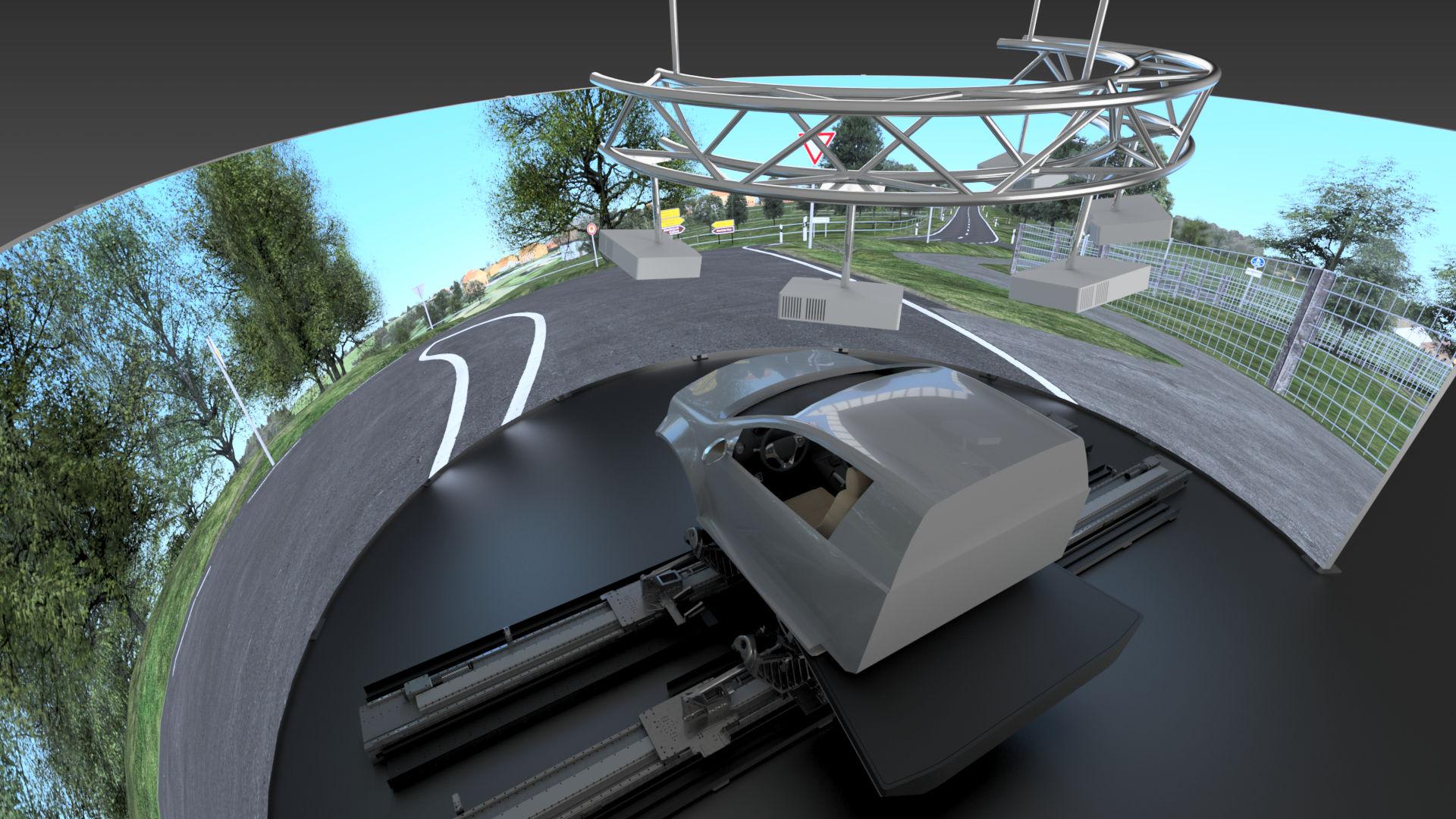 Next-Gen Driving Simulator Uses Formula One Motion Control - Tech Briefs