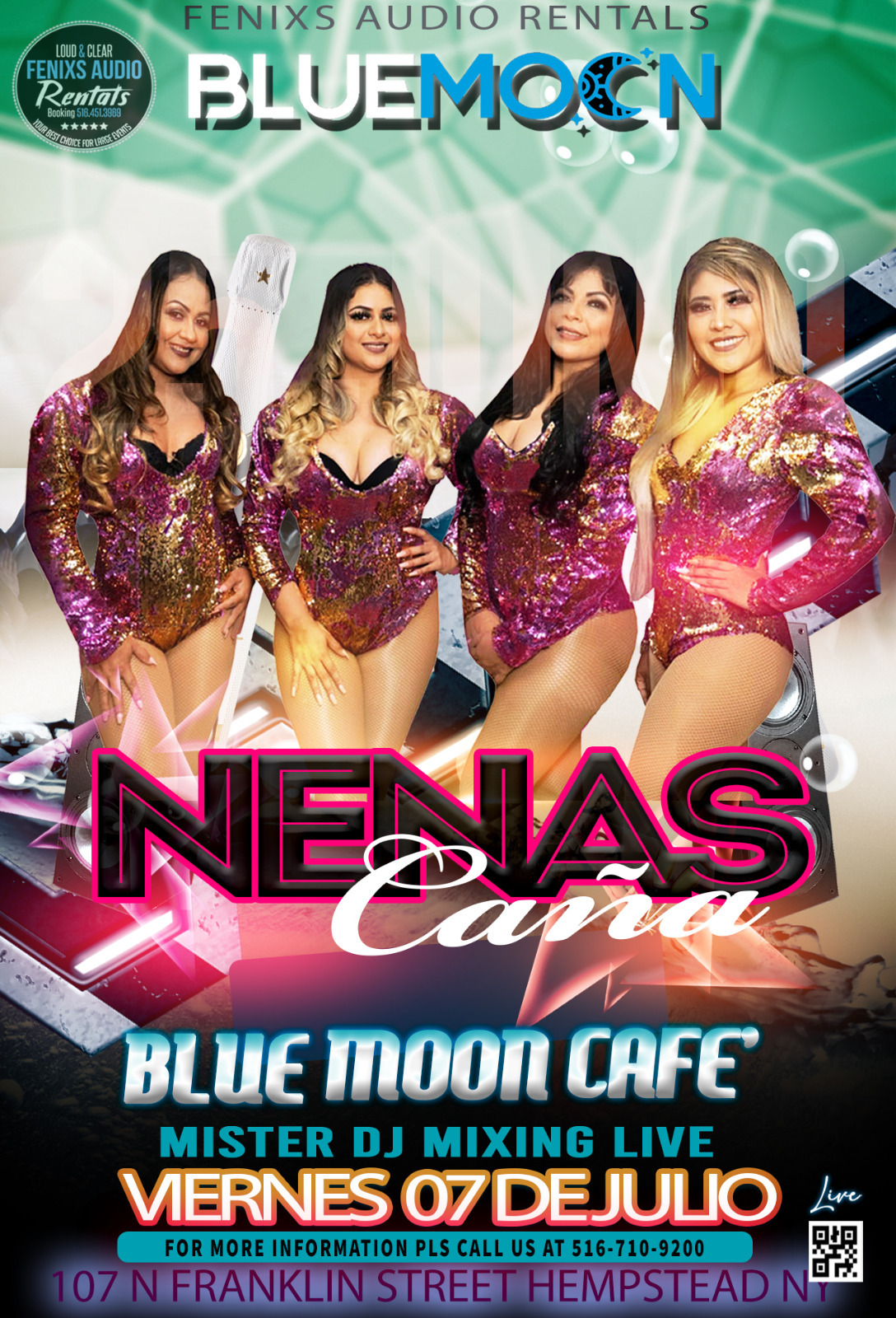 Nenas CaÑa En Concierto Hempstead New York Tickets Boletos At Blue Moon Cafe Hempstead New