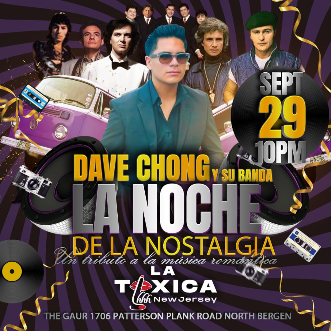 La Noche de la Nostalgia Tickets Boletos at The Gaur | North Bergen ...