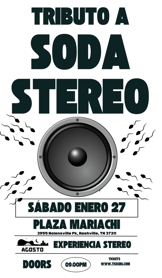 Experiencia stereo-Tributo a SODA STEREO- NASHVILLE Tickets Boletos at ... Experiencia stereo-Tributo a SODA STEREO- NASHVILLE Tickets Boletos at ...